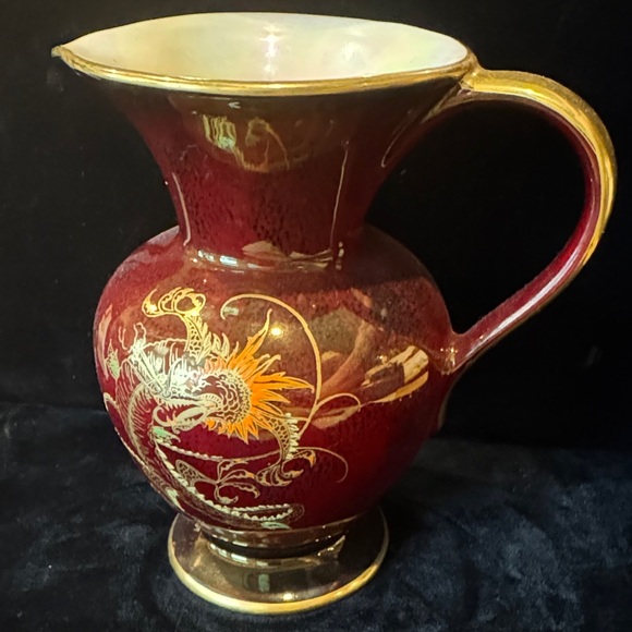 Crown Devon | Accents | Elegant Crown Devon Fieldings Rouge Luster Ware ...